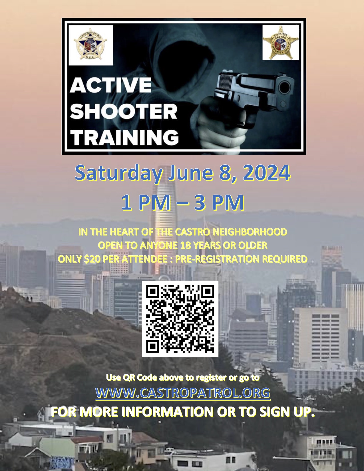 Castro Community on Patrol – Safety is a Community Effort