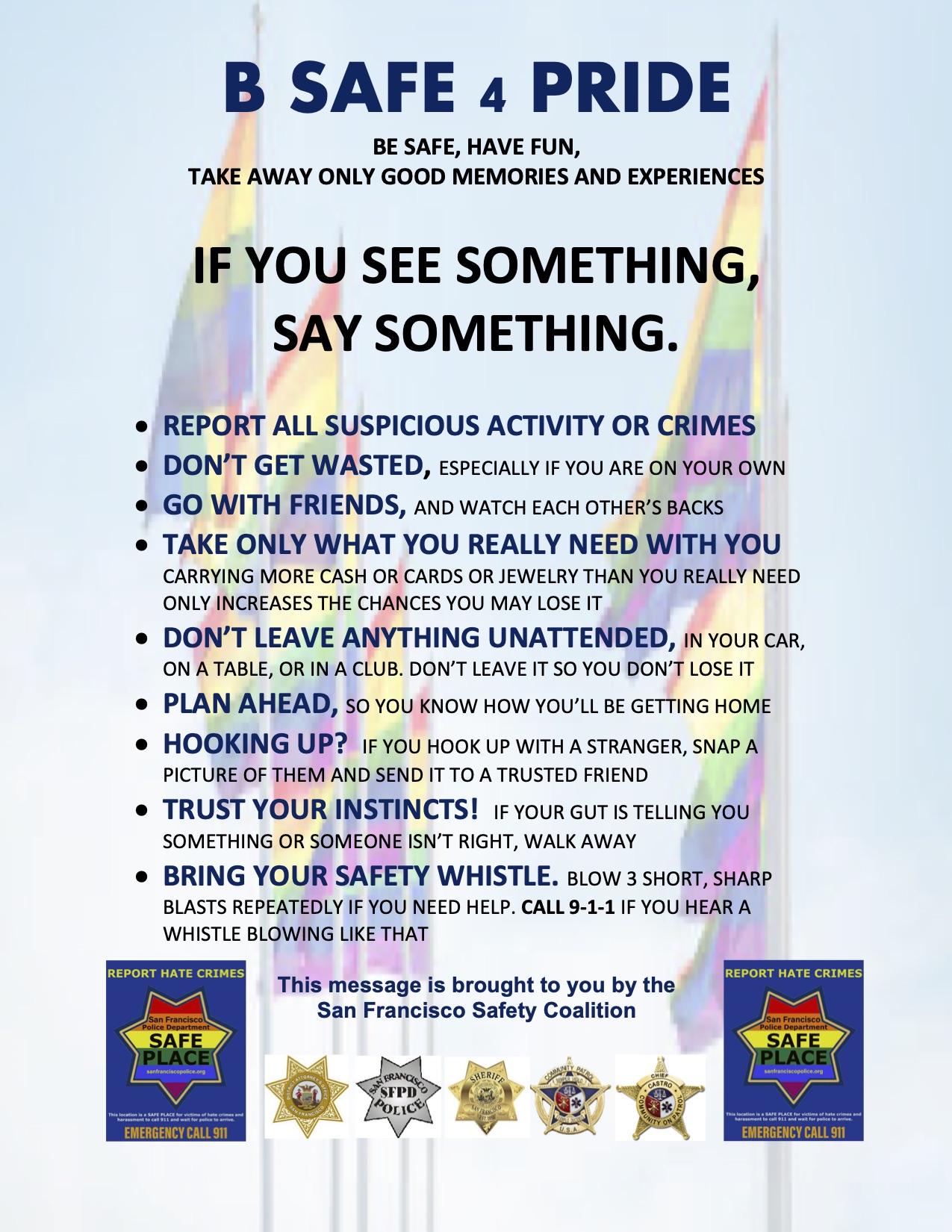 Castro Community on Patrol – Safety is a Community Effort